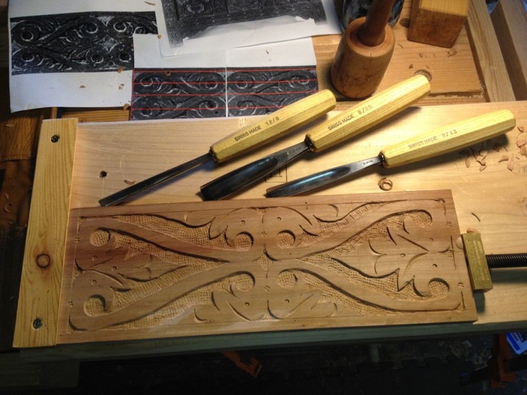 Carving S Scrolls step by step | Badger Woodworks