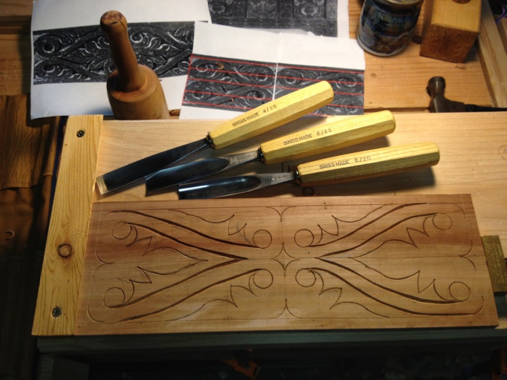 Carving S Scrolls step by step | Badger Woodworks