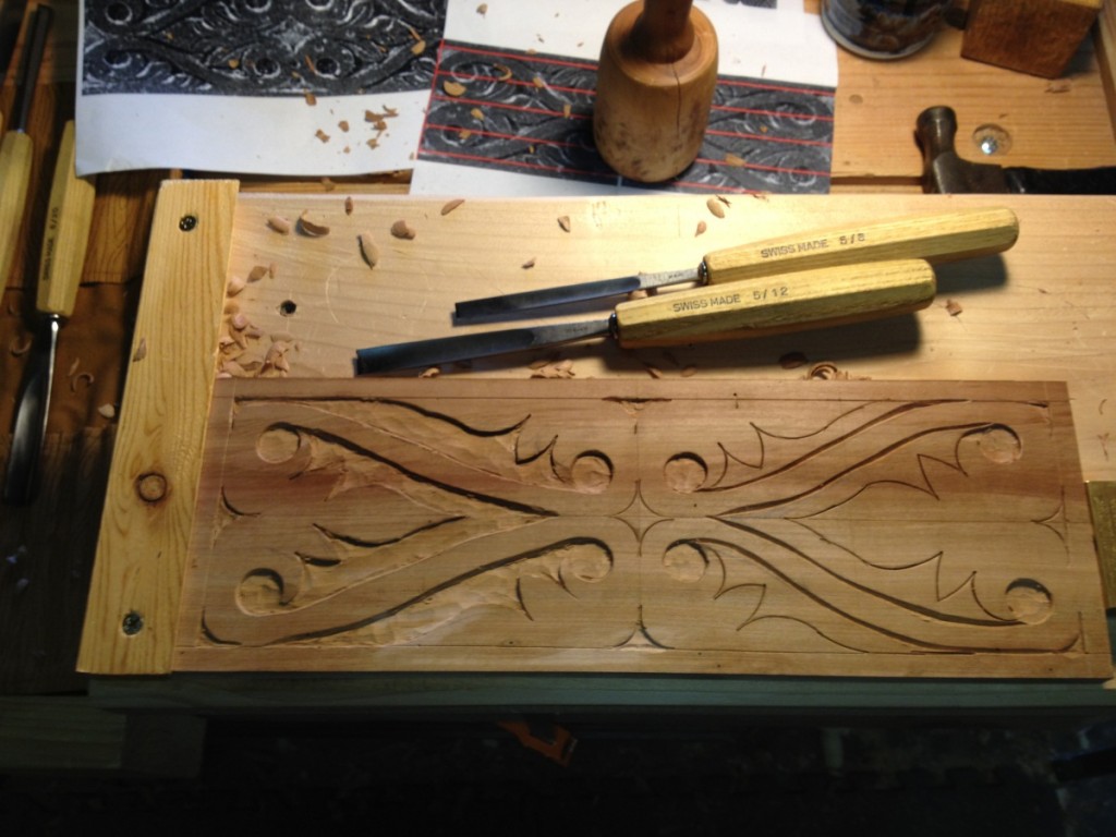 Carving S Scrolls step by step | Badger Woodworks