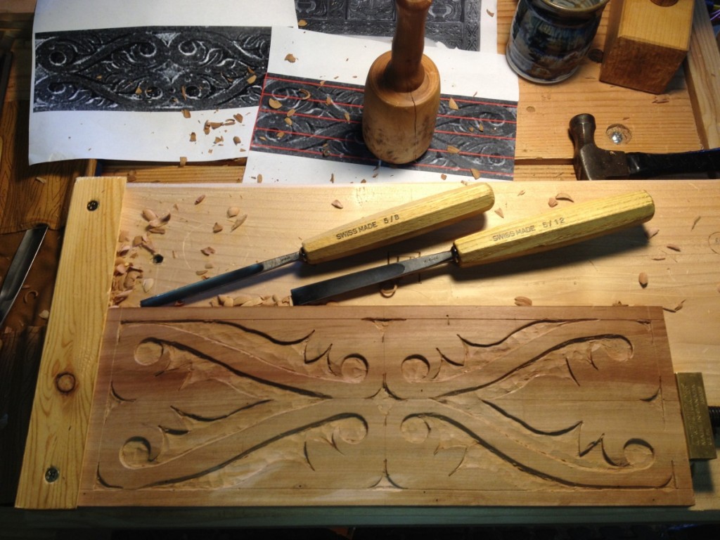 Carving S Scrolls step by step | Badger Woodworks