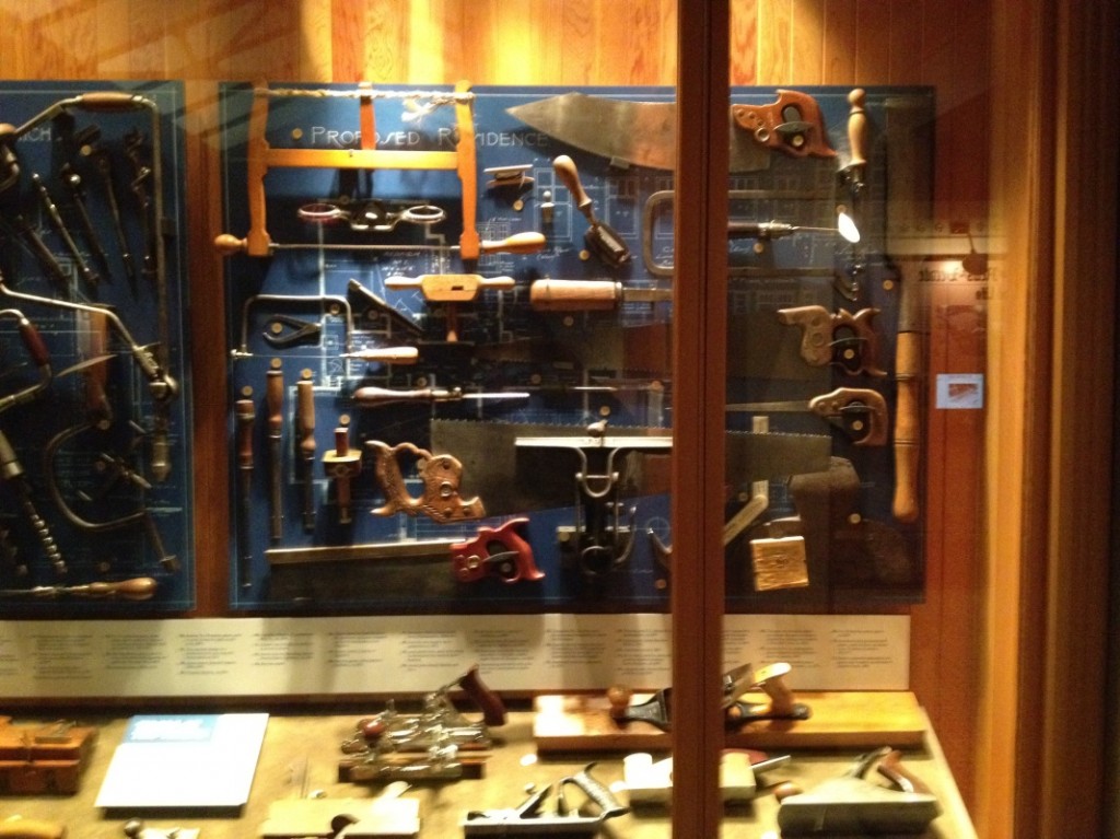 Tools at the Royal BC Museum | Badger Woodworks